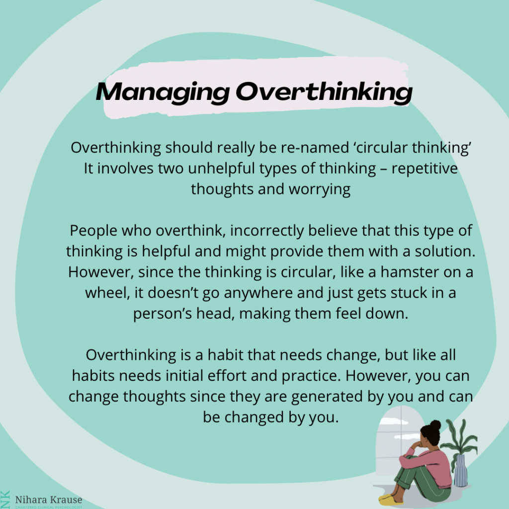 Managing overthinking - Nihara Krause